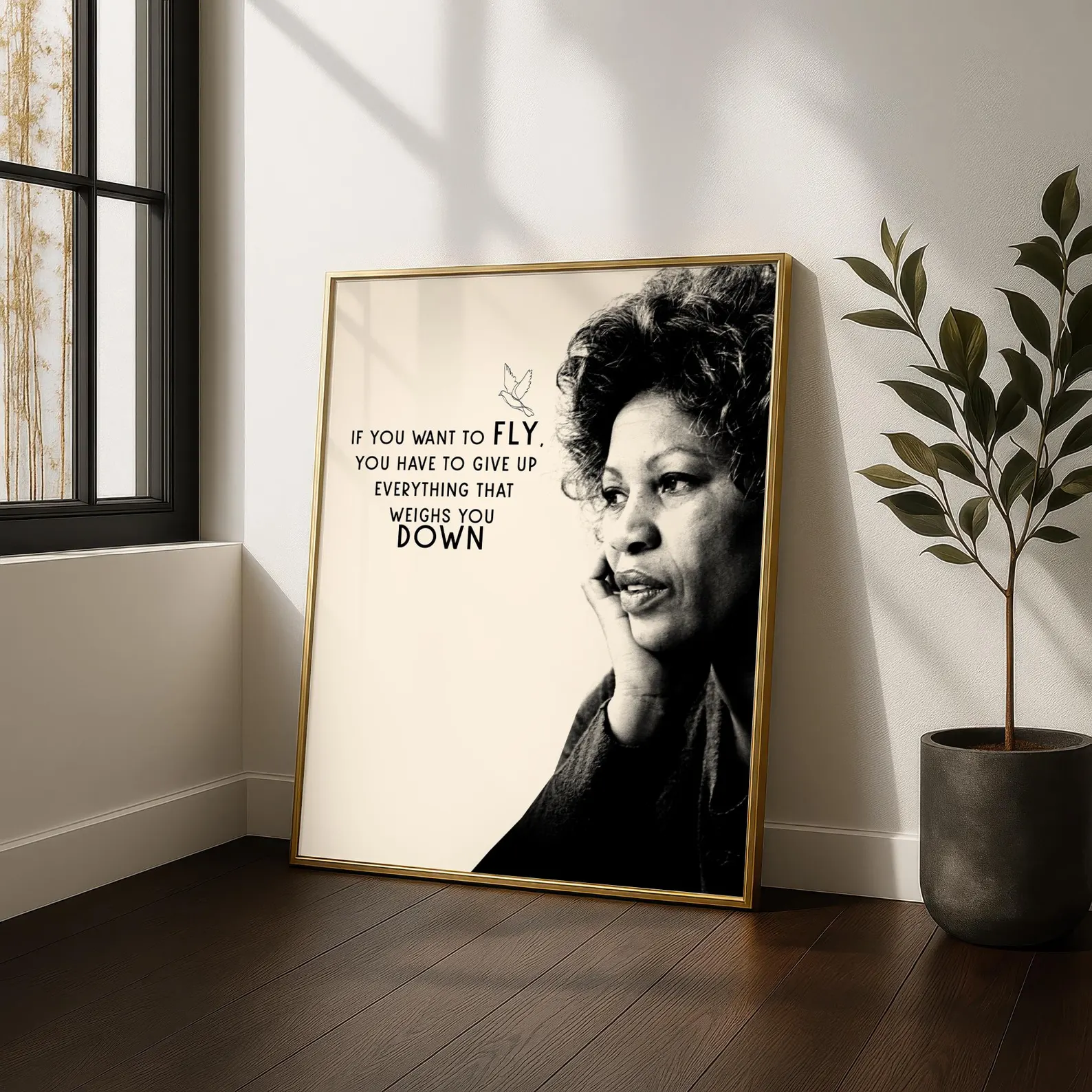 Toni Morrison Art Print - Babes About Town
